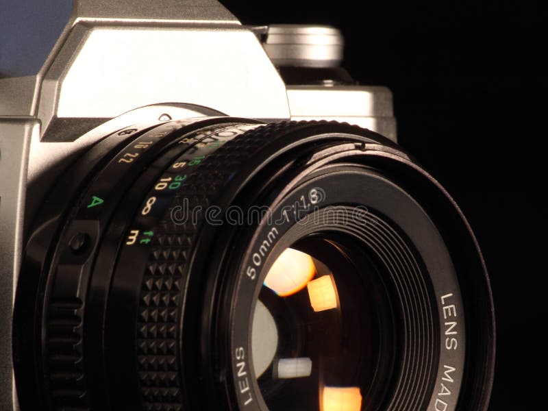 Old camera stock photo. Image of antique, black, 35mm - 37523152