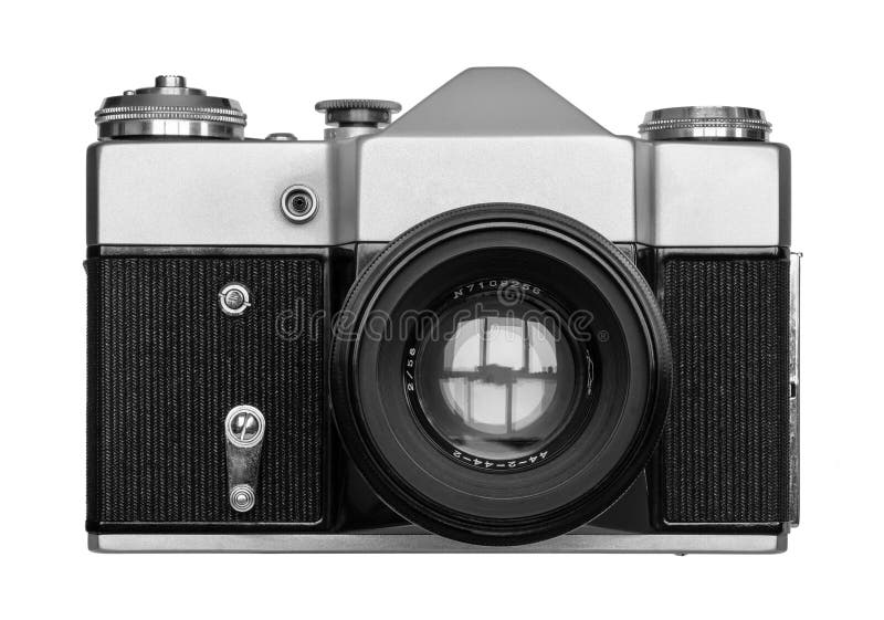 Old camera stock photo. Image of optical, film, retro - 67791856