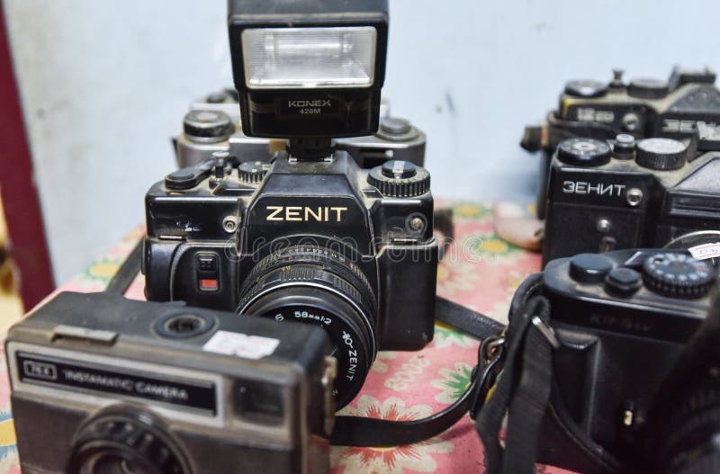 Old camera editorial stock photo. Image of revival, retro - 97125228