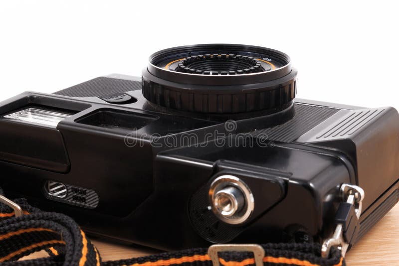 Old Camera, Vintage Camera Films Popular in the Past. Stock Photo ...