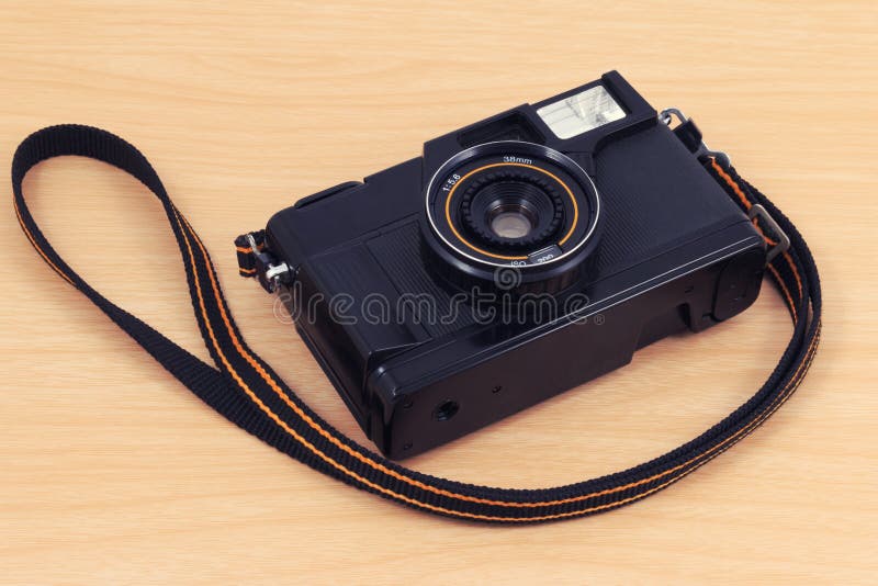 Old Camera, Vintage Camera Films Popular in the Past. Stock Image ...