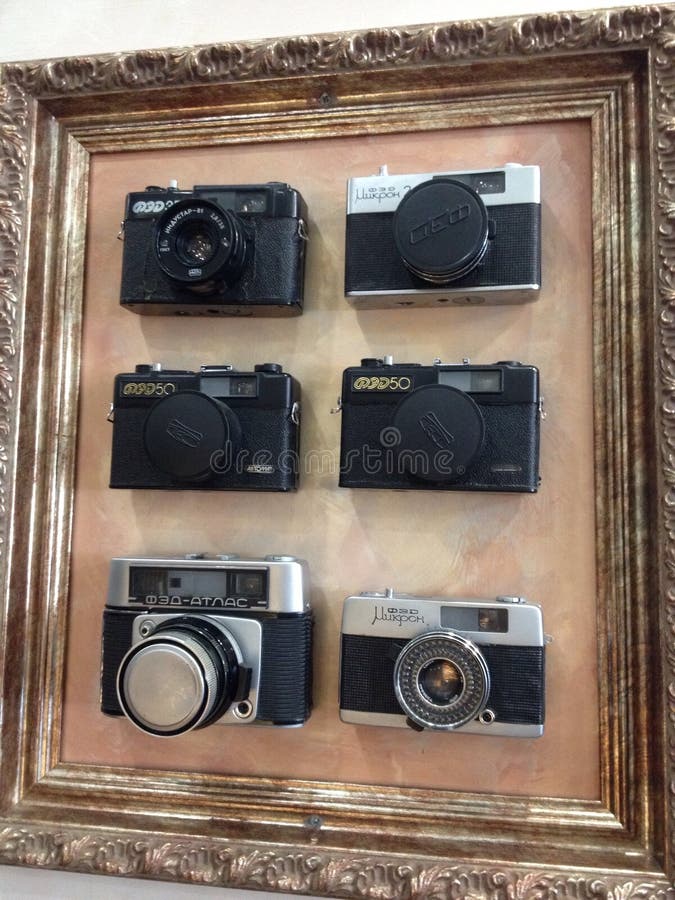 Old cameras editorial image. Image of decoration, animals - 51218645