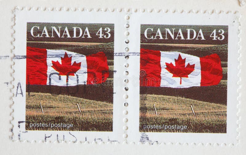 Old Canadian Postcard stock image. Image of 1910s, holiday - 4609855