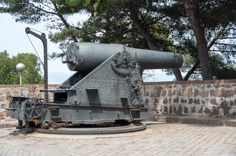 Old cannon stock photo. Image of large, travel, history - 93175986