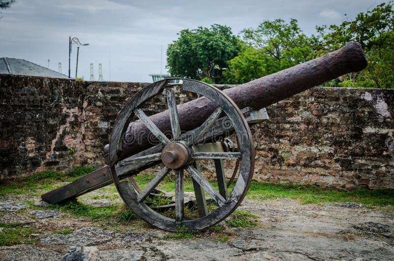 Old cannon stock image. Image of historical, history - 41888261