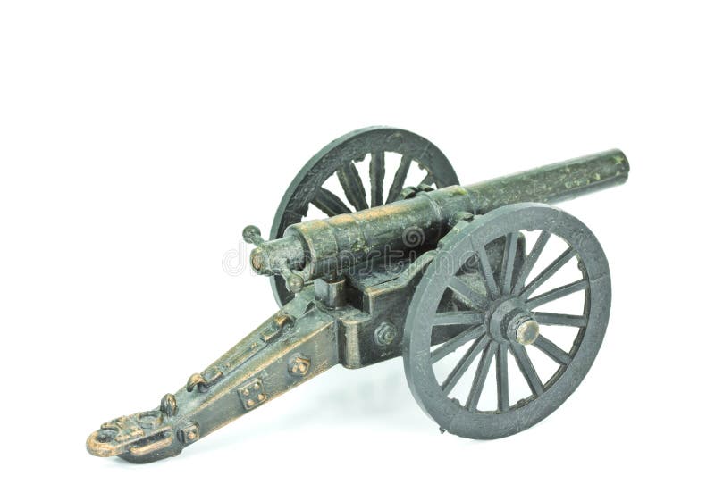 Old Cannon Model stock photo. Image of heavy, iron, danger - 43545630