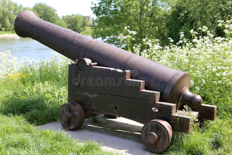 Old cannon stock photo. Image of holland, cannon, dutch - 54247178