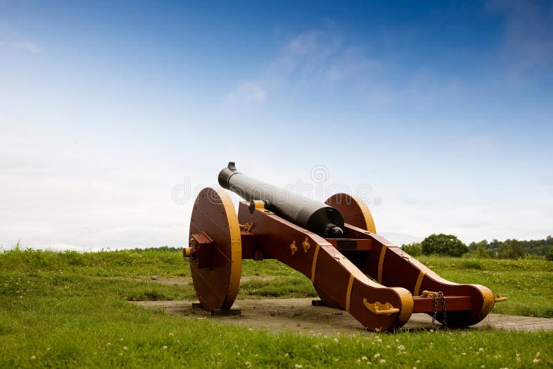 Old Canon stock photo. Image of cannon, canon, battlefield - 4120314