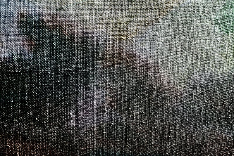 Old Canvas, Dark Fabric Texture Background Stock Illustration ...