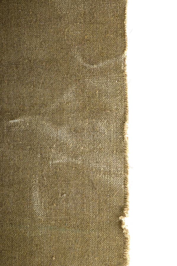 Old canvas edge stock photo. Image of grunge, stained - 12918886
