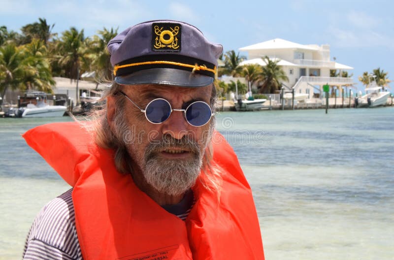 Old captain stock image. Image of seaman, nautical, coastline - 16095081