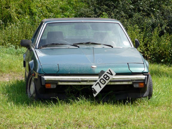 Old Car stock photo. Image of rust, italy, junkyard, antique - 3412212