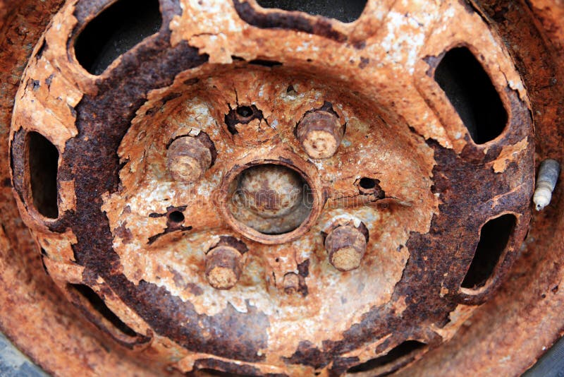 Old Car Disk Rust Nobody Background Stock Photo - Image of mechanic ...