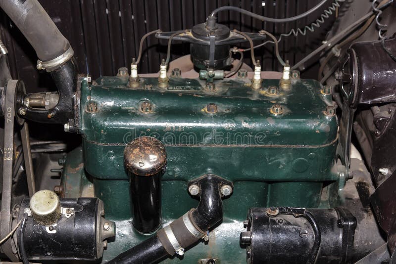 Old car engine stock photo. Image of motor, safety, transport - 40378676