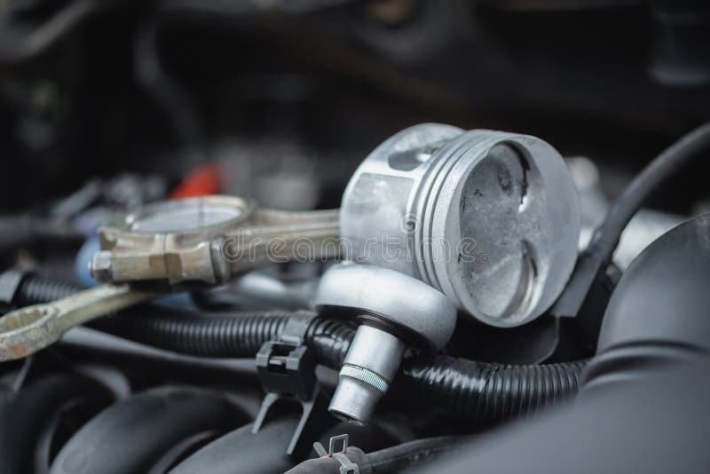 Piston stock photo. Image of machine, transport, aluminium - 180980476