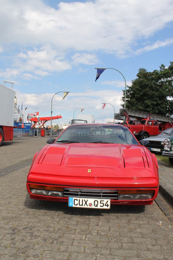 Old Car Ferrari editorial stock image. Image of holiday - 83418509