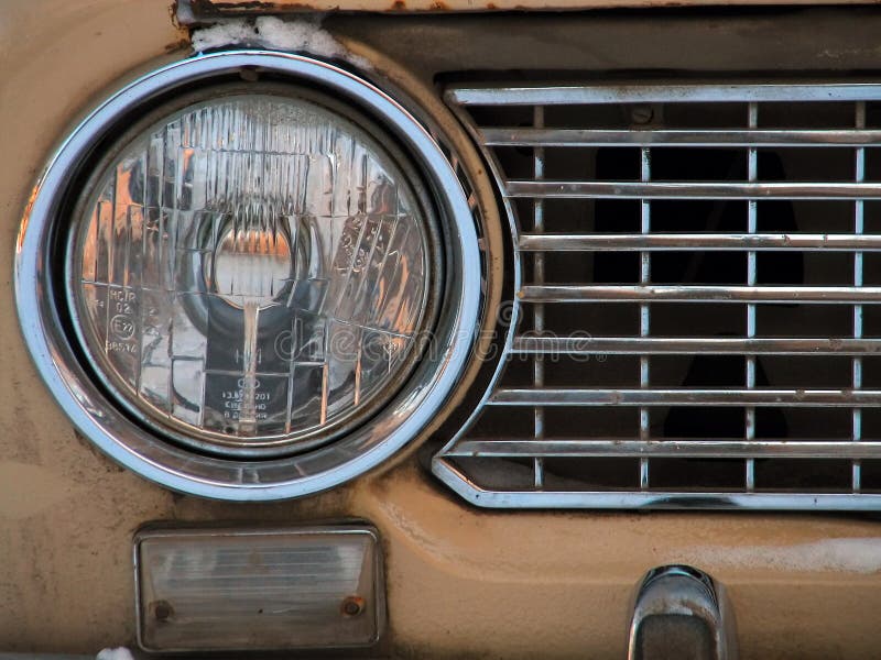 Old Car Headlight Picture. Image: 1915238