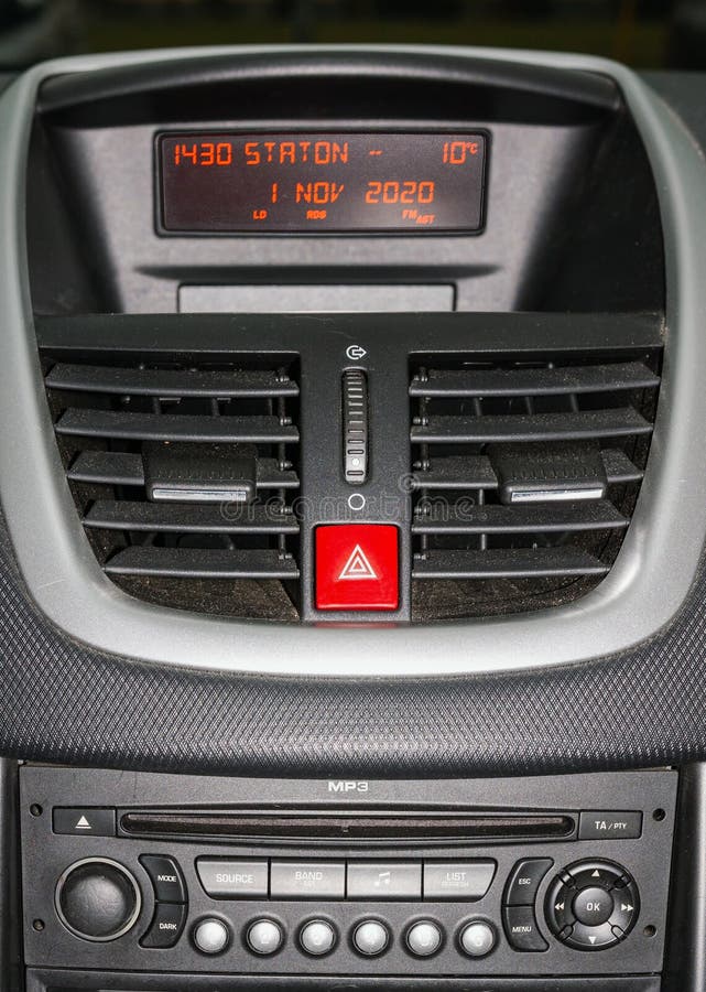 Old car middle panel stock photo. Image of industry - 200777954