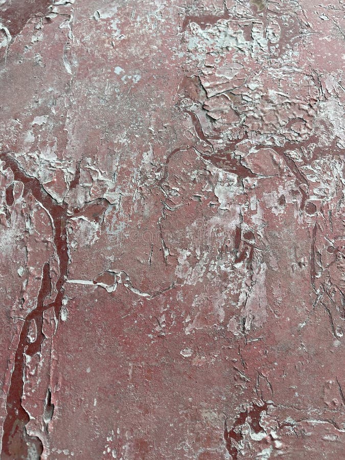 Old car paint peeling off stock image. Image of rock - 275617413
