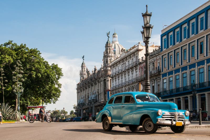 Old car in the square stock image. Image of tourist, square - 66515793