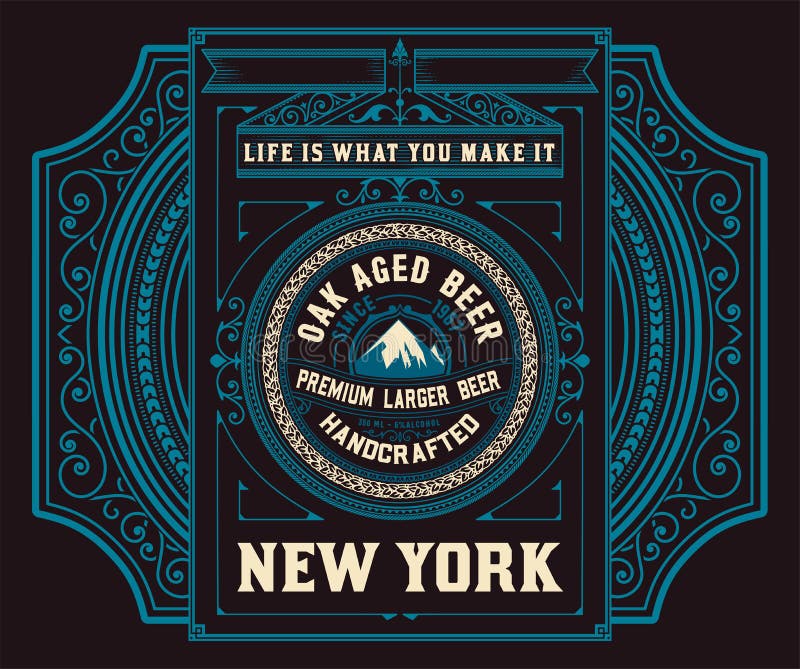 Old card stock vector. Illustration of victorian, emblem - 86602956