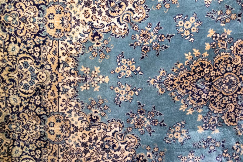 Old carpet. stock image. Image of textured, floral, flower - 244390531