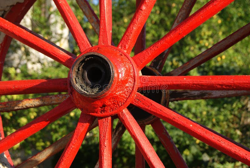 Old cart wheel stock photo. Image of round, wheel, wood - 55870858