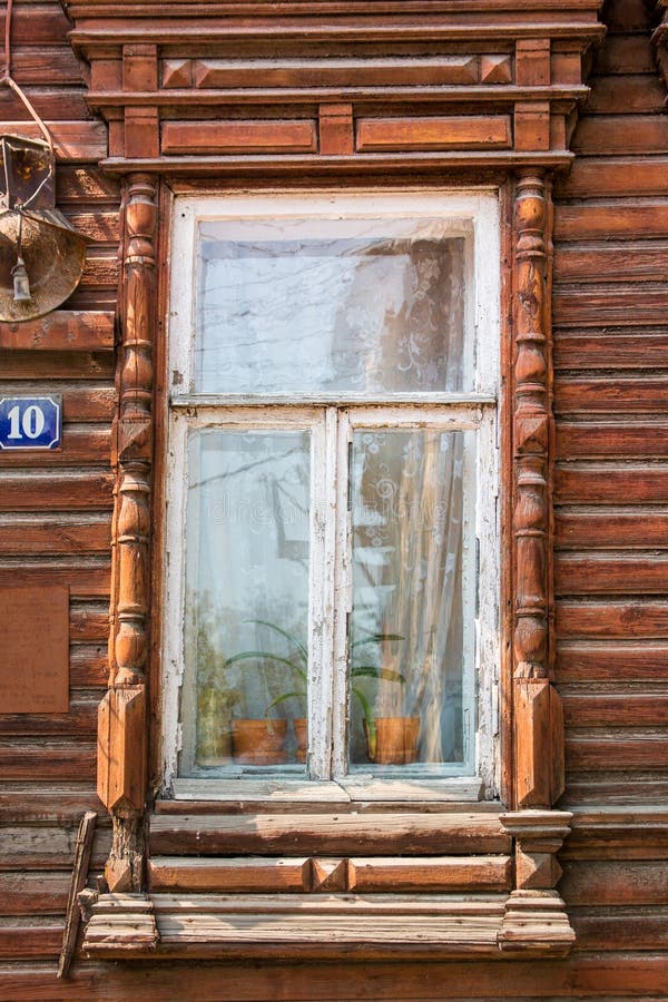 Old carved window stock image. Image of residential, design - 58147393