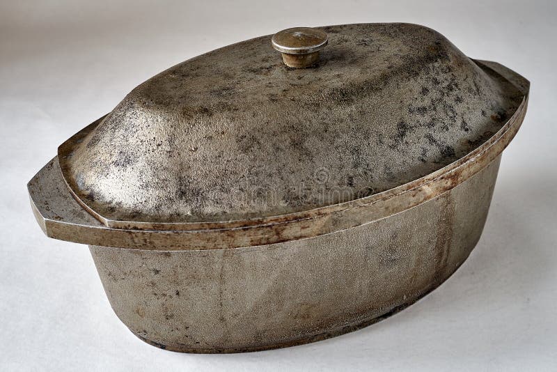 Old cast iron pan stock image. Image of kettle, cuisine - 110149879