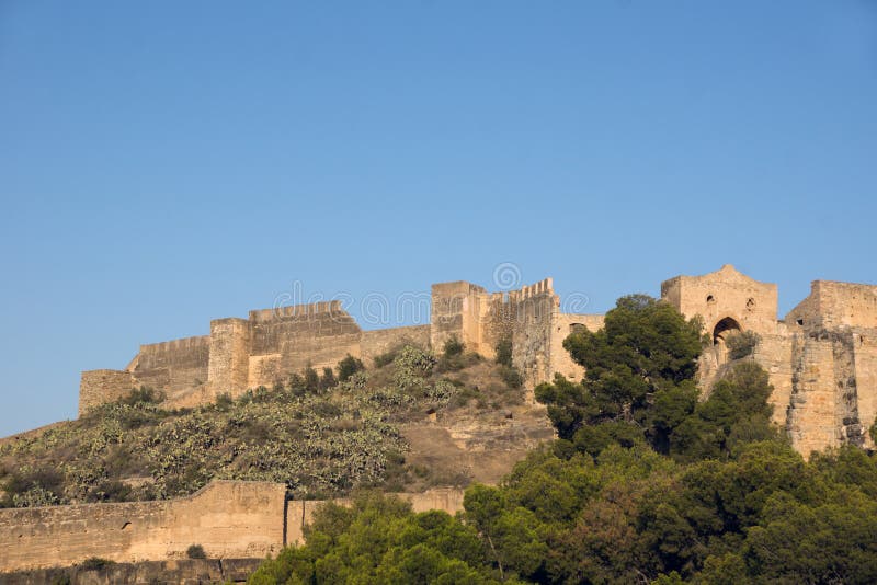 Old castel stock photo. Image of spain, eastern, historic - 78111466