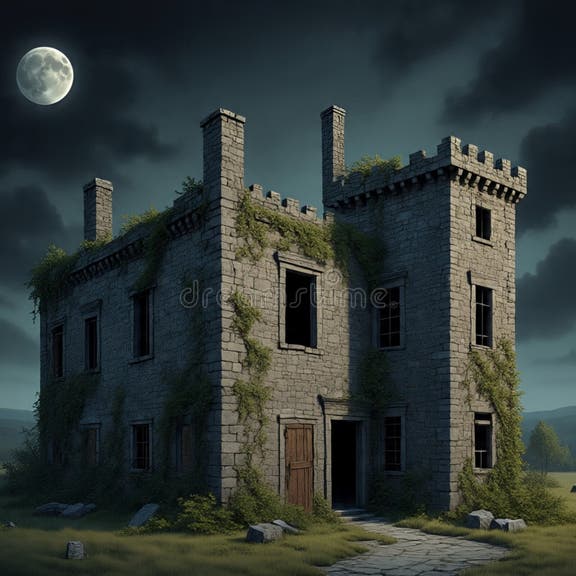 Ancient Abandoned Castle Stock Illustrations – 4,623 Ancient Abandoned ...