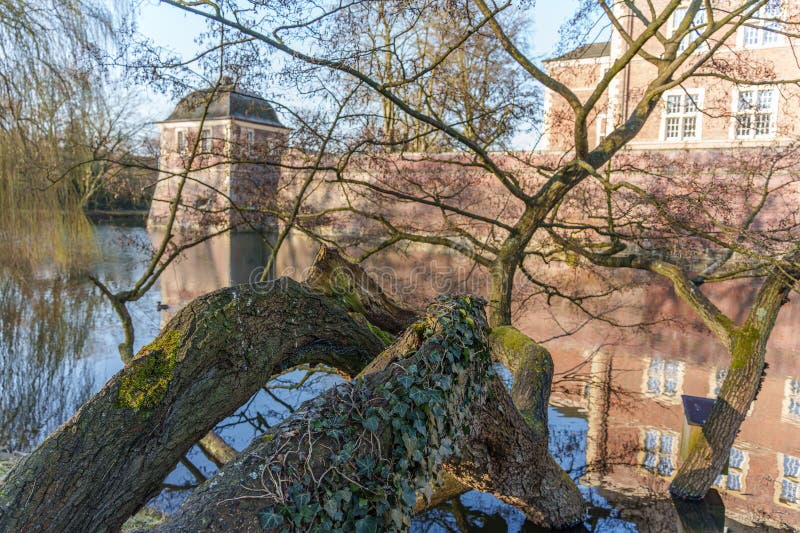 The Old Castle of Ahaus in the German Muensterland Stock Photo - Image ...