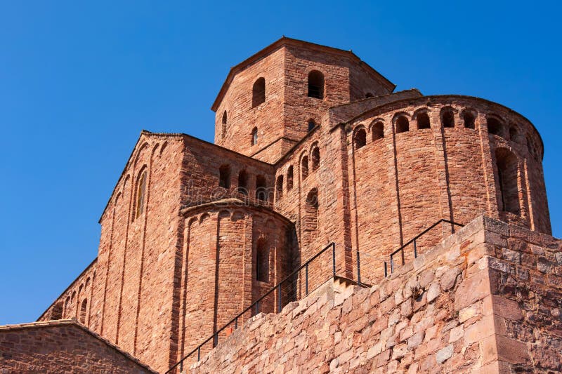 The Old Castle of Cardona, Spain Stock Photo - Image of church, stone ...