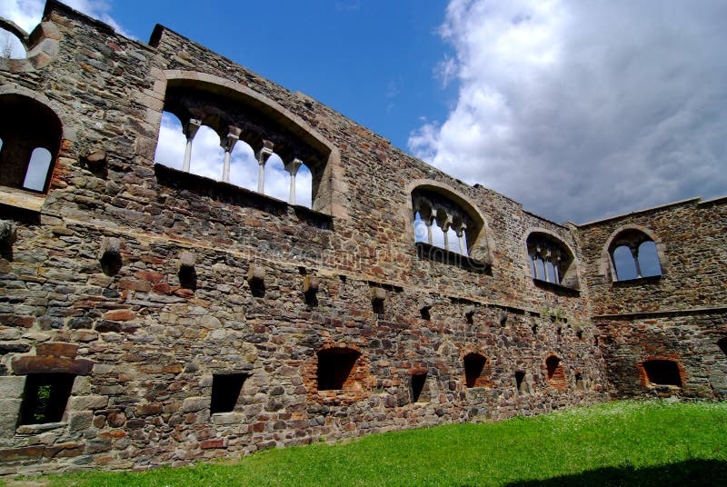 Old castle in Cheb stock photo. Image of green, architecture - 6620236