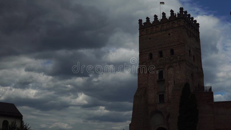 Castle in the Clouds stock image. Image of architecture - 11950655