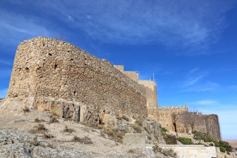 Old Castle in Consuegra, Spain Stock Photo - Image of history, medieval ...