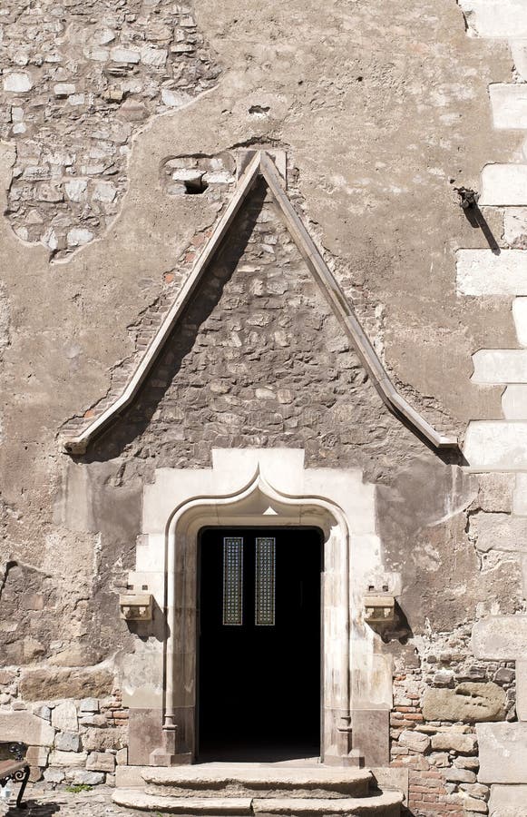 Old castle entrance stock image. Image of building, wall - 198054581