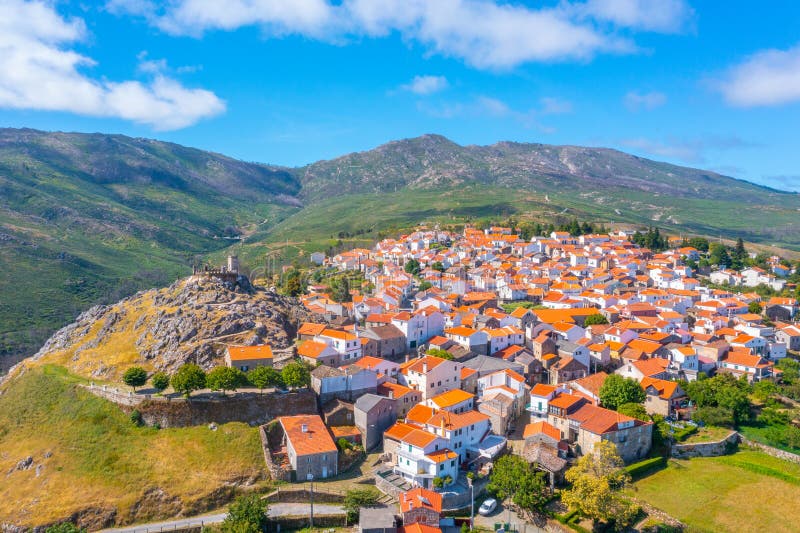 Old Castle in Folgosinho, Portugal Stock Photo - Image of tourist ...