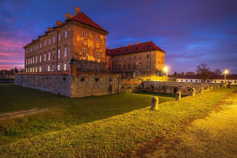 Old castle in Holic stock photo. Image of historic, castle - 235206374