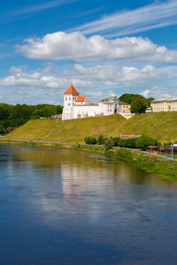 Old Castle in Hrodna, Belarus Stock Image - Image of summer, hrodna ...