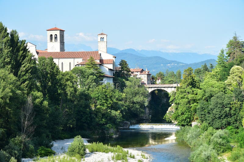 Old Castle in the Julian Alps in Austria Stock Photo - Image of green ...