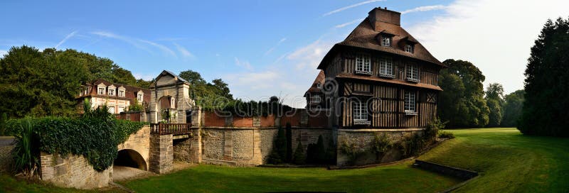 Old castle panorama stock photo. Image of metropolitan - 36857476