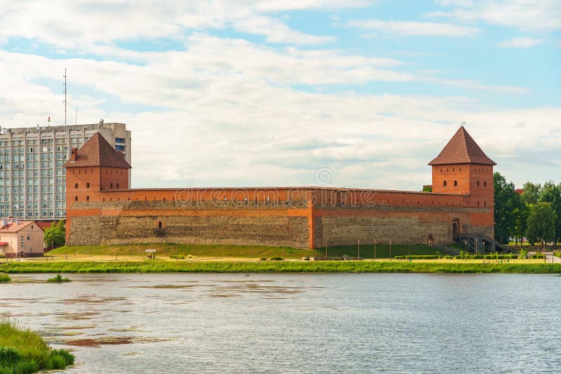 The Old Castle is a Red Brick Fortress by the Water. Historical ...