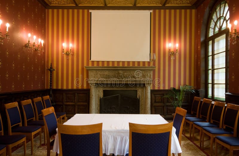 Old castle room stock image. Image of baroque, home, chamber - 11085155