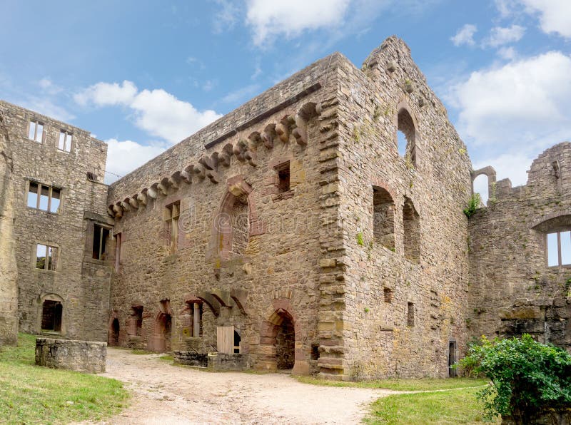Old Castle ruins stock image. Image of city, scenic, exterior - 97031085