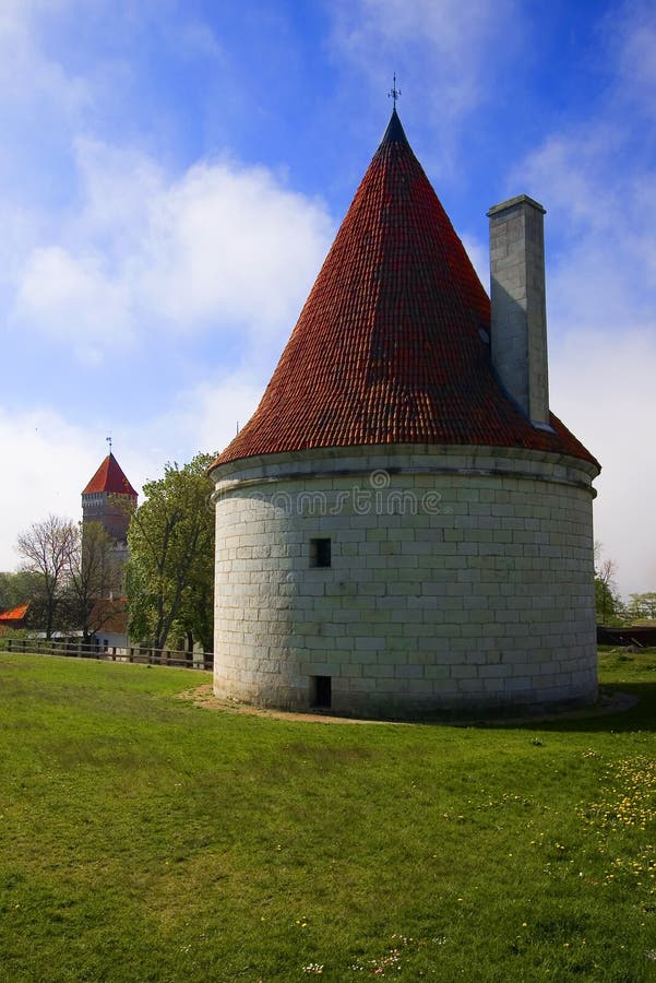 Old Castle Saaremaa island stock image. Image of tourism - 69024237