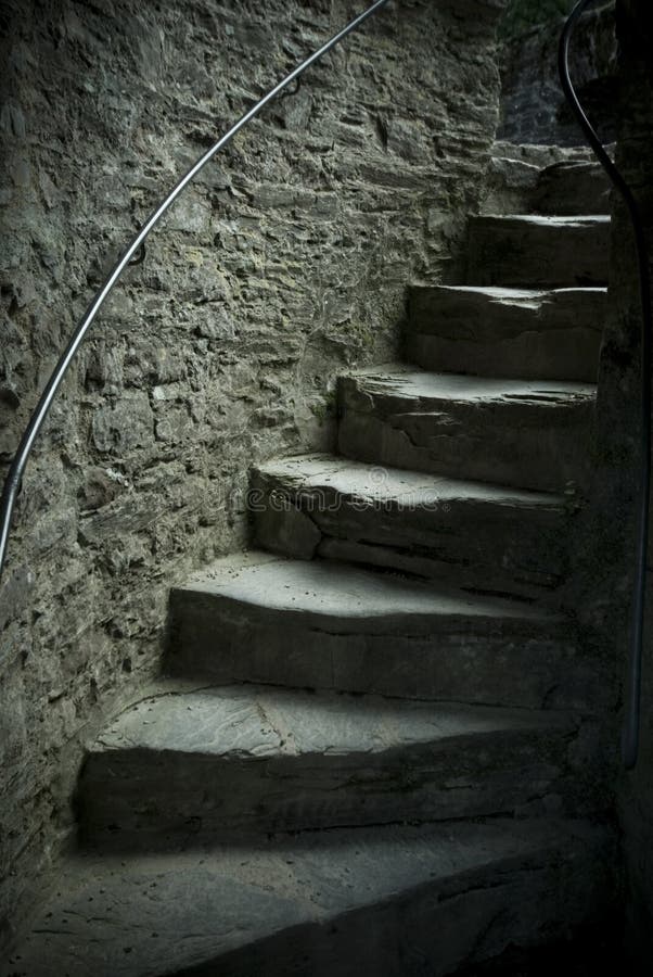 Old castle steps stock photo. Image of devon, spiral - 12794648