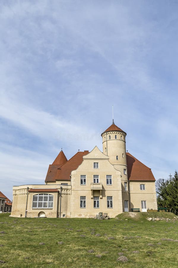 Old Castle of Stolpe at the Island Usedom Editorial Photography - Image ...