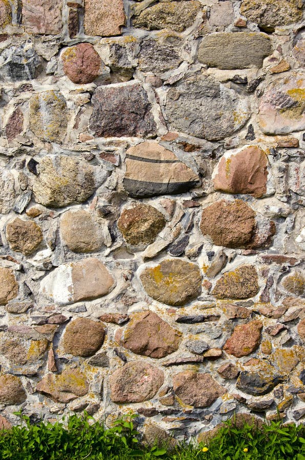 Old Castle Stone Wall Background Stock Image - Image of textured ...