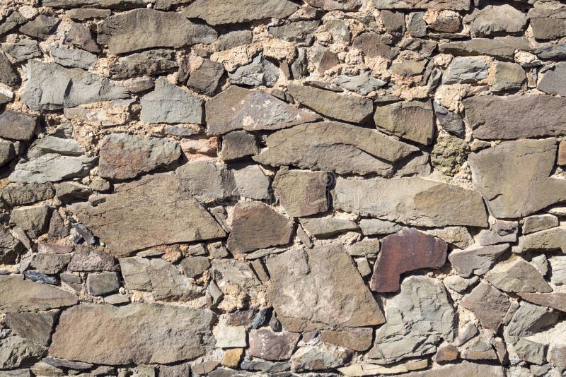 Ancient Castle Stone Wall Rampart Texture Stock Images - Download 96 ...